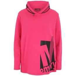 Doris Streich Sweatshirt Damen Gr&ouml;&szlig;e XXL pink / schwarz