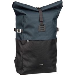 Sandqvist Rucksack 'Icon Rolltop BP M' Herren Gr&ouml;&szlig;e One Size navy / schwarz