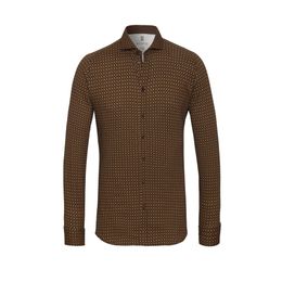 DESOTO Hemd Herren Gr&ouml;&szlig;e L beige / braun / schwarz