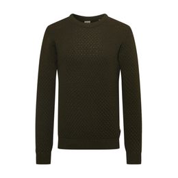 !Solid Pullover 'Clive' Herren Gr&ouml;&szlig;e M dunkelgr&uuml;n