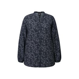 Ulla Popken Bluse Damen Gr&ouml;&szlig;e 7XL/8XL marine
