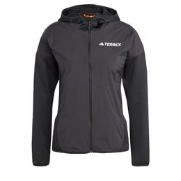 adidas terrex Outdoorjacke 'Xperior' Damen Gr&ouml;&szlig;e XXXL/4XL schwarz / wei&szlig;