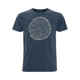Life-tree Shirt 'Fairwear BigSlice' Herren Gr&ouml;&szlig;e XL blau