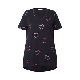MIAMODA T-Shirt Damen Gr&ouml;&szlig;e 5XL schwarz