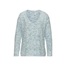 Buffalo Pullover Damen Gr&ouml;&szlig;e XS/S hellblau / offwhite