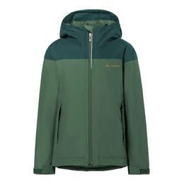 Vaude Funktionsjacke 'Lulea' Jungen Gr&ouml;&szlig;e 104 tanne / dunkelgr&uuml;n
