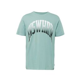 QS T-Shirt Herren Gr&ouml;&szlig;e L mint / schwarz / wei&szlig;