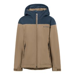 Vaude Outdoorjacke 'Lulea' Jungen Gr&ouml;&szlig;e 122/128 marine / taupe