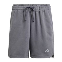 adidas Sportswear Sportshorts '3 Stripes Studio Fleece Loose' Damen Gr&ouml;&szlig;e XL grau