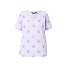 Ulla Popken Shirt Damen Gr&ouml;&szlig;e XXXL/4XL lavendel / helllila