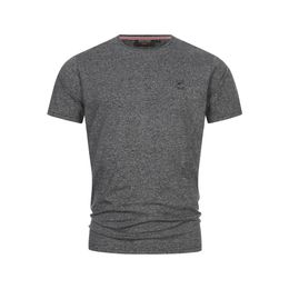 INDICODE Jeans T-Shirt Herren Gr&ouml;&szlig;e XL schwarzmeliert