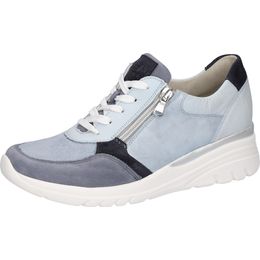 Waldl&auml;ufer Waldl&auml;ufer Sneaker Damen Gr&ouml;&szlig;e 42.5 marine / pastellblau / schwarz