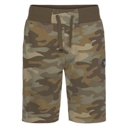 Bruno Banani Shorts Herren Gr&ouml;&szlig;e 35/36 kastanienbraun / oliv