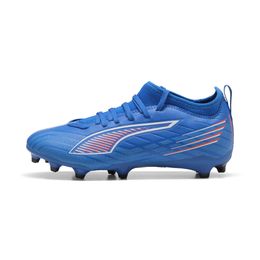 Puma Fu&szlig;ballschuh 'Ultra 6 Match' M&auml;dchen Gr&ouml;&szlig;e 35.5 blau / orangerot / wei&szlig;