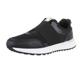 Ital-Design Sneaker Damen Gr&ouml;&szlig;e 37 schwarz