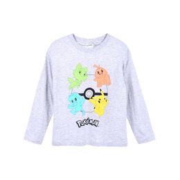 Pok&eacute;mon Pok&eacute;mon Shirt 'Pok&eacute;mon' Jungen Gr&ouml;&szlig;e 140 grau