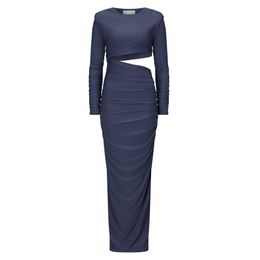 Nicowa Abendkleid 'OCAWI' Damen Gr&ouml;&szlig;e 42 dunkelblau Winterkleid