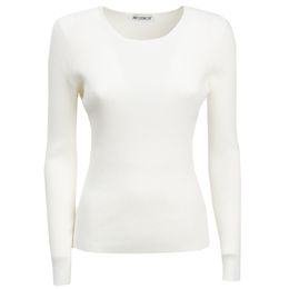 Influencer Pullover Damen Gr&ouml;&szlig;e S wei&szlig;