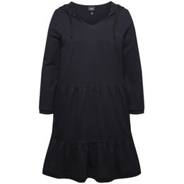 Ulla Popken Kleid Damen Gr&ouml;&szlig;e 58/60 schwarz Winterkleid