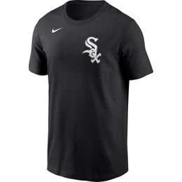 Nike Funktionsshirt 'Chicago White Sox' Herren Gr&ouml;&szlig;e S schwarz / wei&szlig;