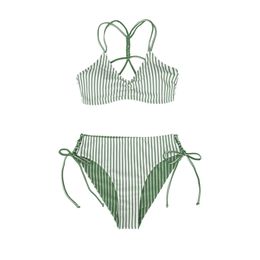 Cupshe Bikini 'ADI4007B' Damen Gr&ouml;&szlig;e S wei&szlig;