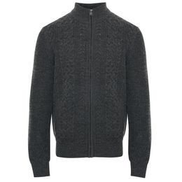 Threadbare. Threadbare Strickjacke 'Kade' Herren Gr&ouml;&szlig;e S dunkelgrau