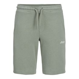 Jack & Jones Jack & Jones Junior Shorts 'JPSTGordon JJBeau' Jungen Gr&ouml;&szlig;e 152 gr&uuml;n / wei&szlig;