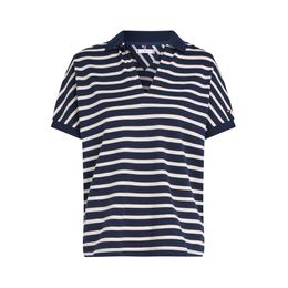 Tommy Hilfiger Poloshirt Damen Gr&ouml;&szlig;e XL navy / naturwei&szlig;