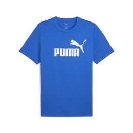 Puma T-Shirt 'Ess No.1' Herren Gr&ouml;&szlig;e M blau / wei&szlig;