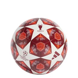 adidas Performance Ball 'UCL Club 24/25 Knockout Phase' Herren Gr&ouml;&szlig;e 5 orange / karminrot / wei&szlig;