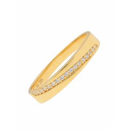 Adelia&acute;s Adelia ́s Ring Damen Gr&ouml;&szlig;e 68 gold / transparent