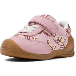 Camper Sneaker ' Dadda ' Jungen Gr&ouml;&szlig;e 23 ecru / braun / pink