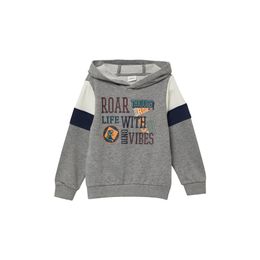 s.Oliver Sweatshirt Jungen Gr&ouml;&szlig;e 140 grau / orange / schwarz / wei&szlig;
