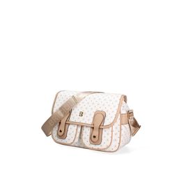 Briciole Schultertasche Damen Gr&ouml;&szlig;e One Size nude / wei&szlig;