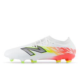 New Balance Fu&szlig;ballschuh 'FURON PRO V8' Herren Gr&ouml;&szlig;e 40 neongelb / koralle / schwarz / wei&szlig;