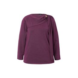 Ulla Popken Pullover Damen Gr&ouml;&szlig;e XXXL/4XL brombeer