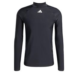 adidas Sportswear Funktionsshirt 'Long Sleeves' Herren Gr&ouml;&szlig;e L schwarz / wei&szlig;