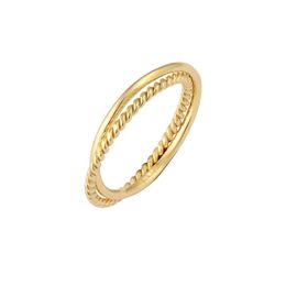 Elli Premium Ring Damen Gr&ouml;&szlig;e 58 gold