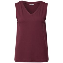 Street One Top Damen Gr&ouml;&szlig;e XS dunkelrot