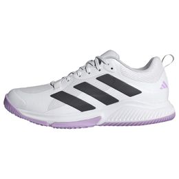 adidas Performance Sportschuh 'Court Team 2.0' Damen Gr&ouml;&szlig;e 40.5/41 lila / schwarz / wei&szlig;