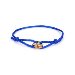 Kim Johanson Armband 'Tricolor' Damen Gr&ouml;&szlig;e 16 / 26 cm blau
