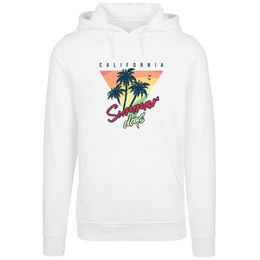 F4NT4STIC Hoodie 'California Palmen Retro' Damen Gr&ouml;&szlig;e 5XL gr&uuml;n / orange / rot / wei&szlig;