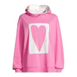 Salzhaut Sweatshirt 'Palen' Damen Gr&ouml;&szlig;e XL rosa / wei&szlig;