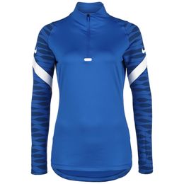 Nike Sportshirt 'Strike' Damen Gr&ouml;&szlig;e S blau / navy / wei&szlig;
