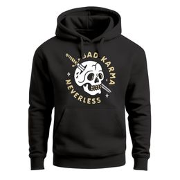 Neverless Sweatshirt 'Bad Karma' Herren Gr&ouml;&szlig;e XXL schwarz