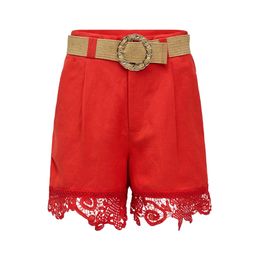 Salsa Jeans Shorts High Rise Damen Gr&ouml;&szlig;e 36 rot