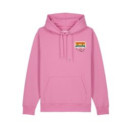 Watapparel Sweatshirt ' Rainbow Cassette ' Herren Gr&ouml;&szlig;e XS gr&uuml;n / rosa / rot / wei&szlig;