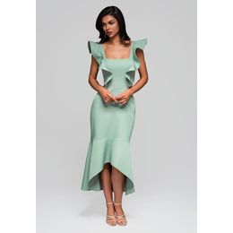 Ombre Abendkleid 'Liora' Damen Gr&ouml;&szlig;e 38 jade Winterkleid