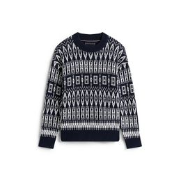 Tommy Hilfiger Pullover Jungen Gr&ouml;&szlig;e 92 nachtblau / wei&szlig;