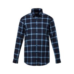 Men Plus Hemd Herren Gr&ouml;&szlig;e 8XL blau / wei&szlig;